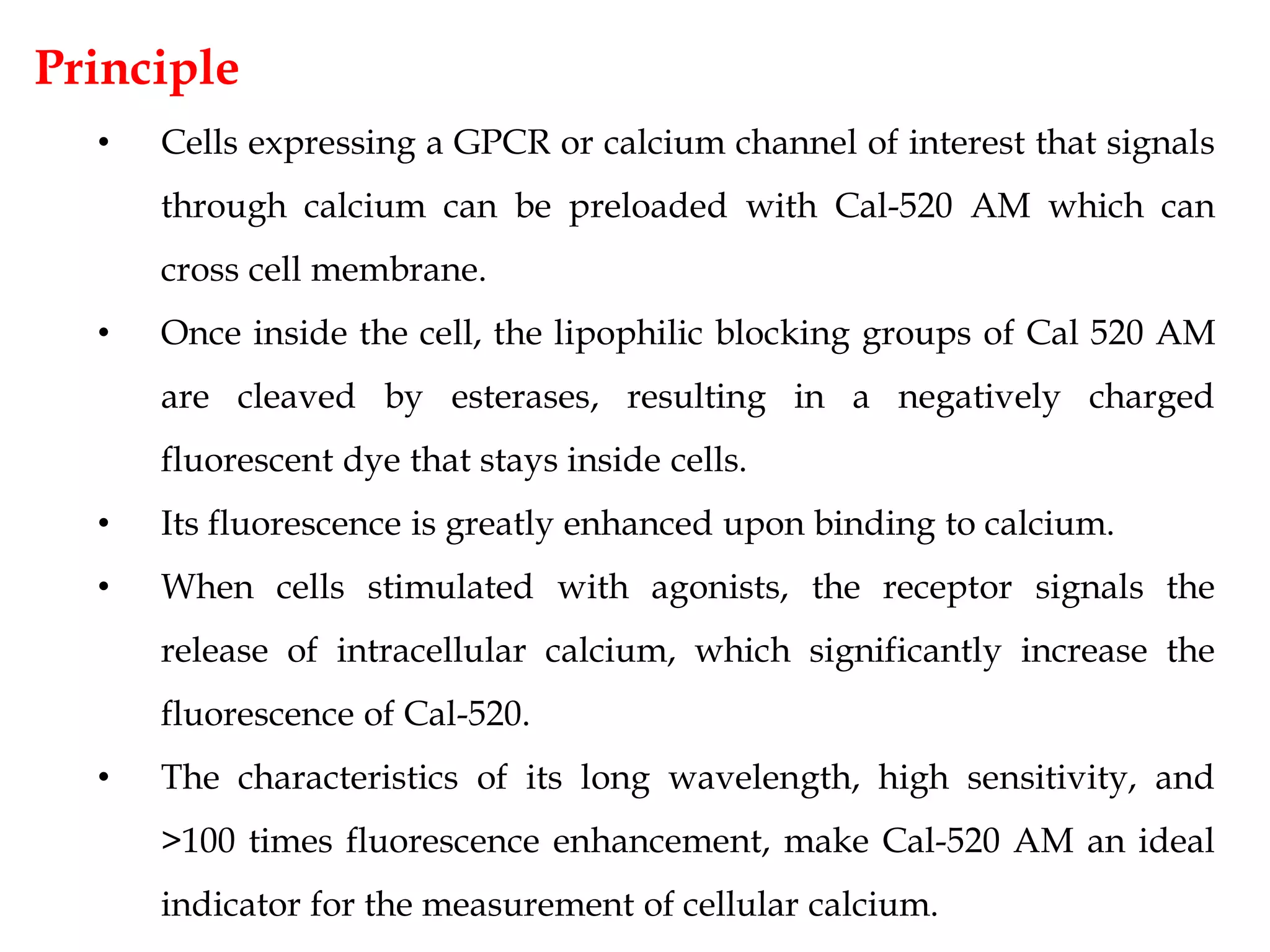 Calcium influx assays | PDF