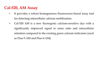 Calcium influx assays | PDF