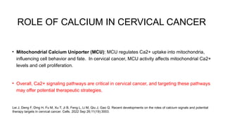 CALCIUM ROLE IN BIOLOGICAL CANCER DEVELOPMENT.pptx