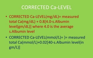 Calcium Metabolism | PPTX