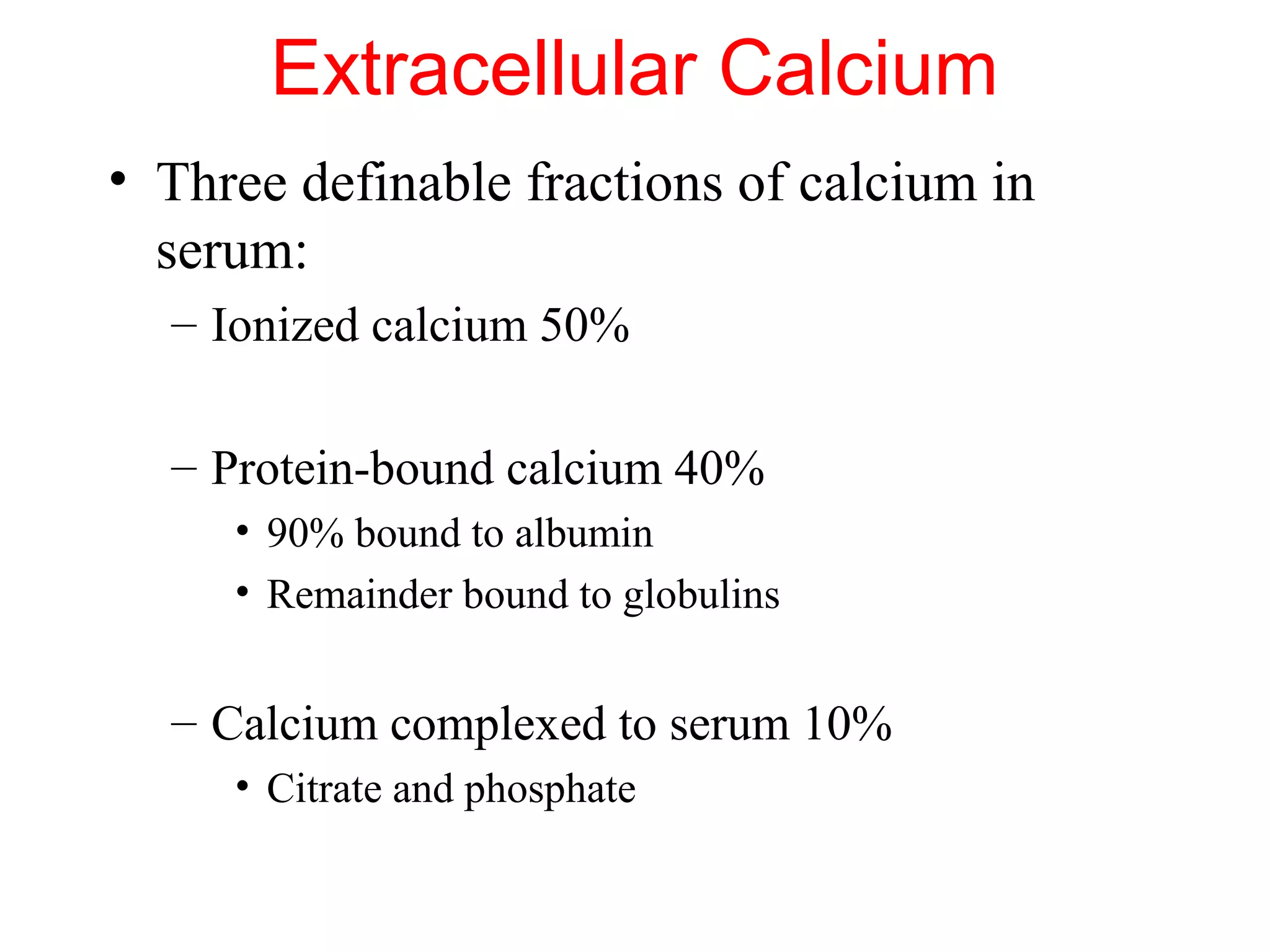 Calcium metabolism | PPT