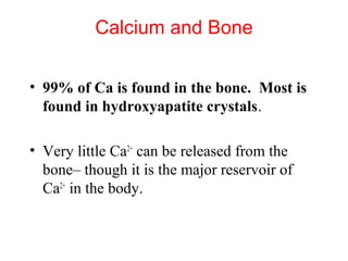 Calcium metabolism | PPT