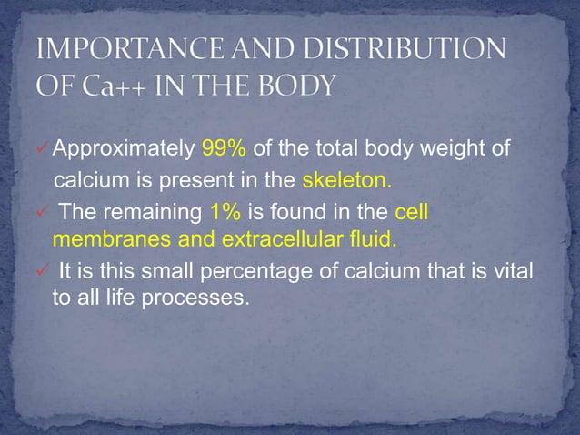 Calcium metabolism | PPTX | Bone and Joint Conditions | Diseases and ...