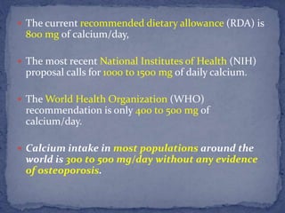 Calcium metabolism | PPTX