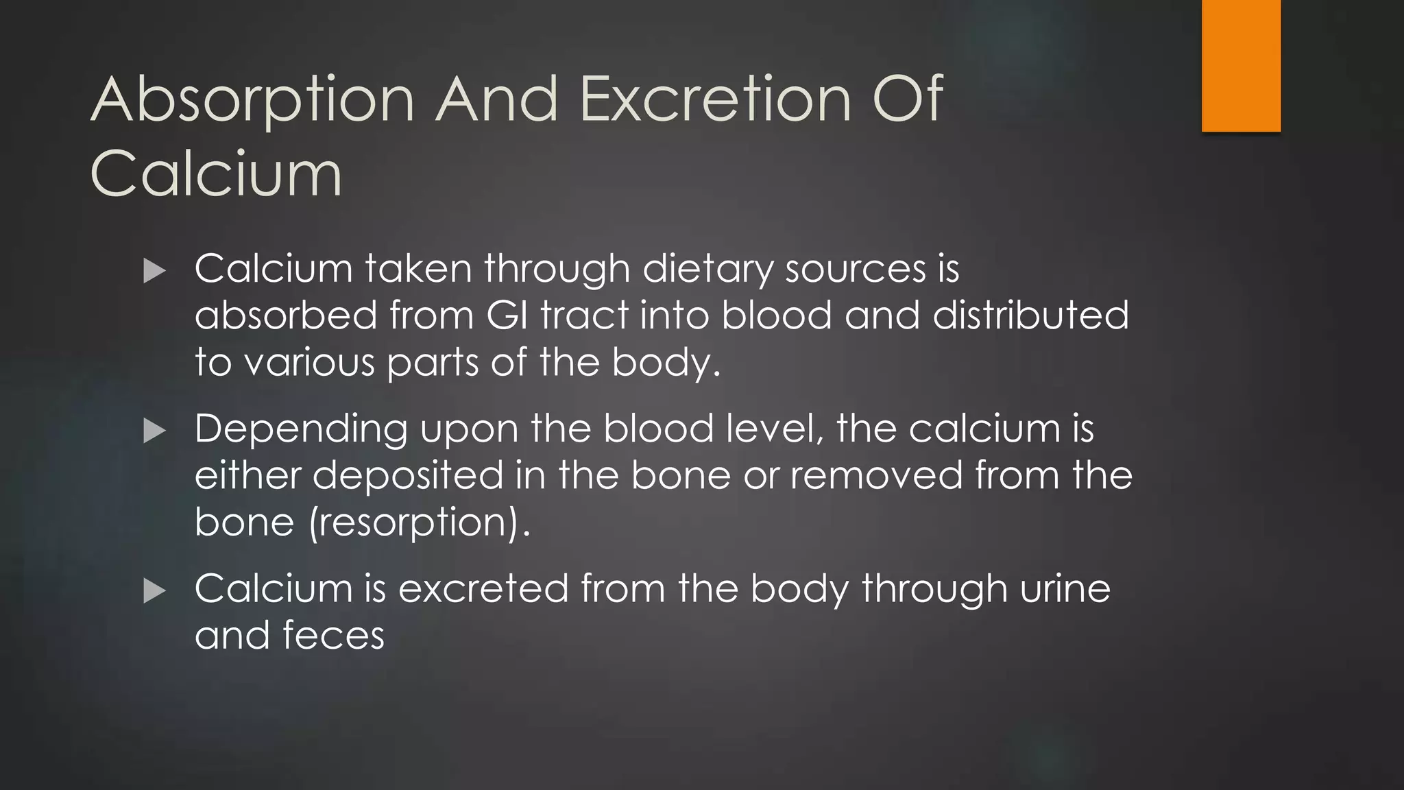 Calcium metabolism | PPTX