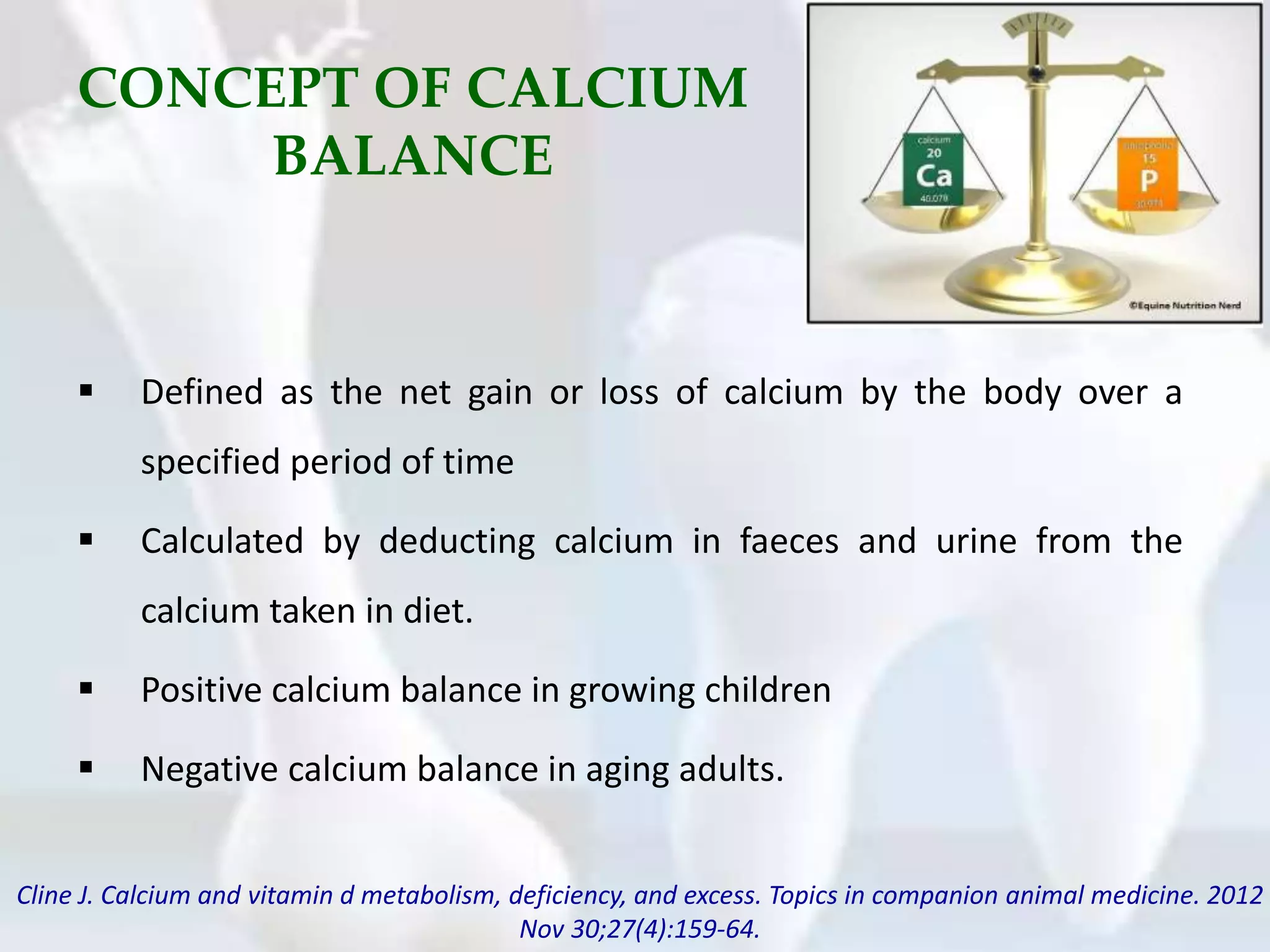 Calcium metabolism | PPTX