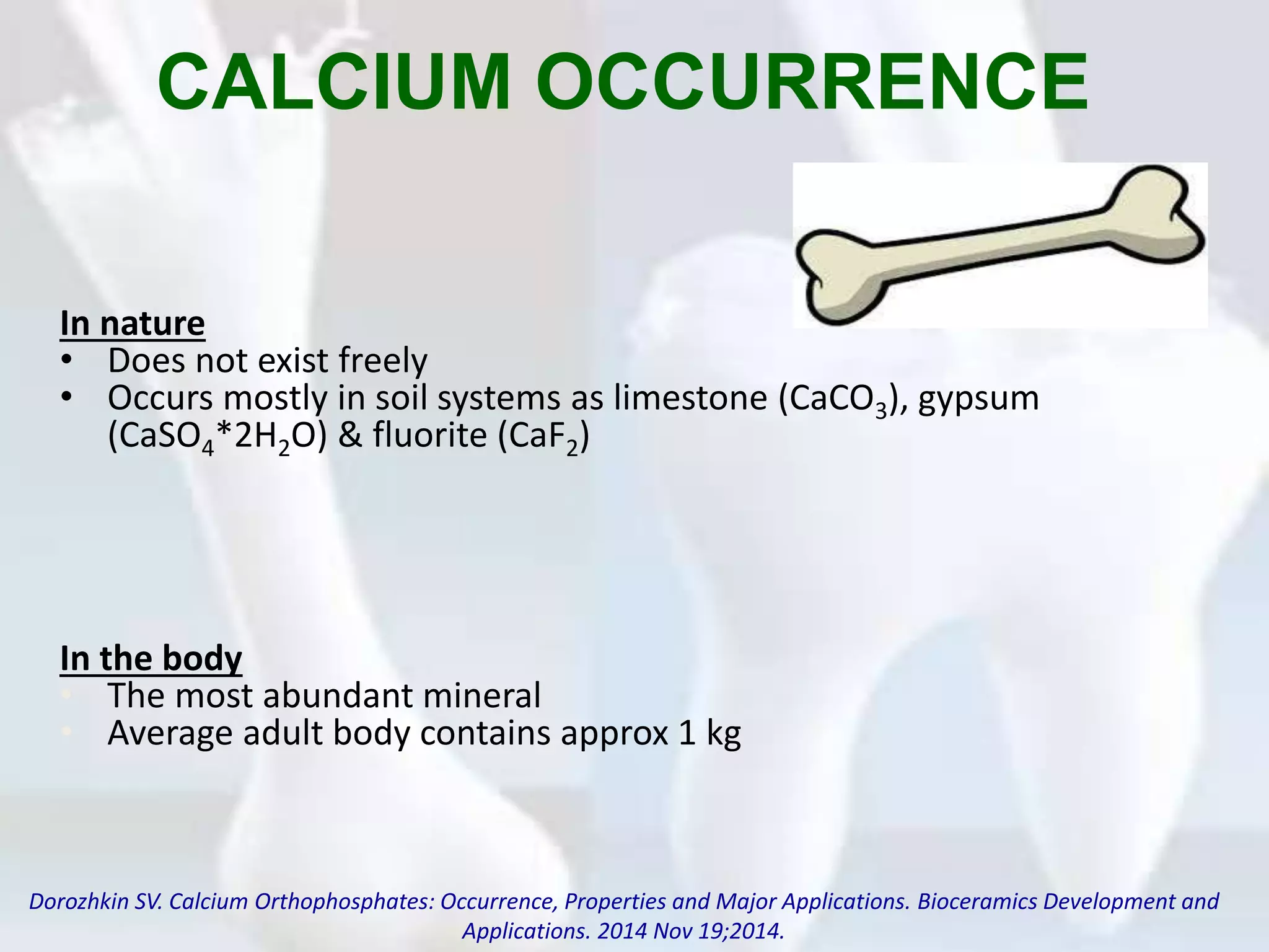 Calcium metabolism | PPTX