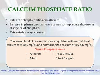 Calcium metabolism | PPTX