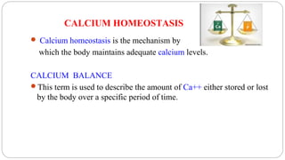 Calcium metabolism | PPT