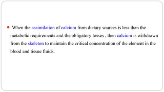Calcium metabolism | PPT