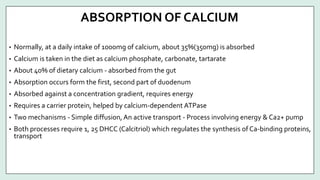 Calcium metabolism | PPTX