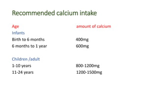 importance of calcium metabolism in orthodontics, in .pptx