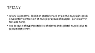 importance of calcium metabolism in orthodontics, in .pptx