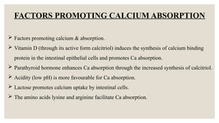 CALCIUM METABOLISM and its uses in dental | PPTX