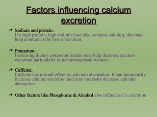 CALCIUM_METABOLISM.power point presentation | PPT