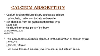 CALCIUM METABOLISM - its importance in orthodontics | PPTX