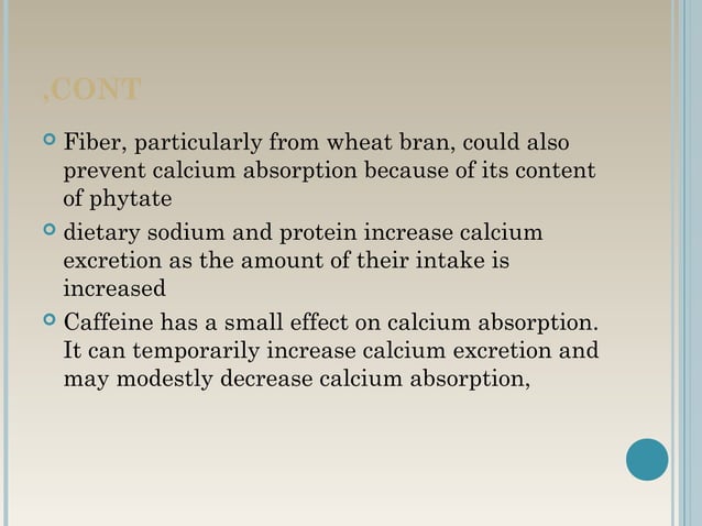 Calcium metabolism disorders | PPT