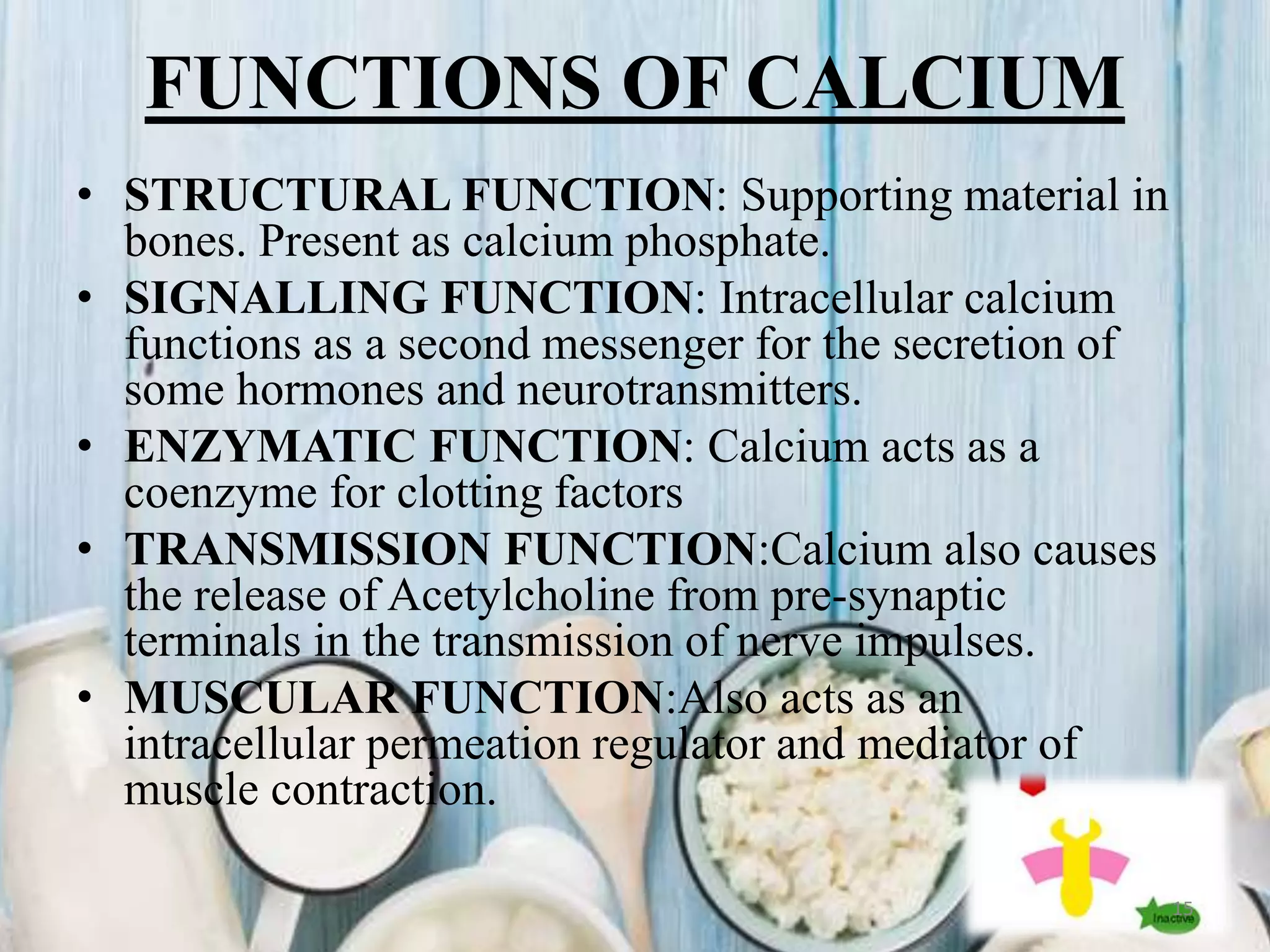 Calcium metabolism & disorders | PPTX