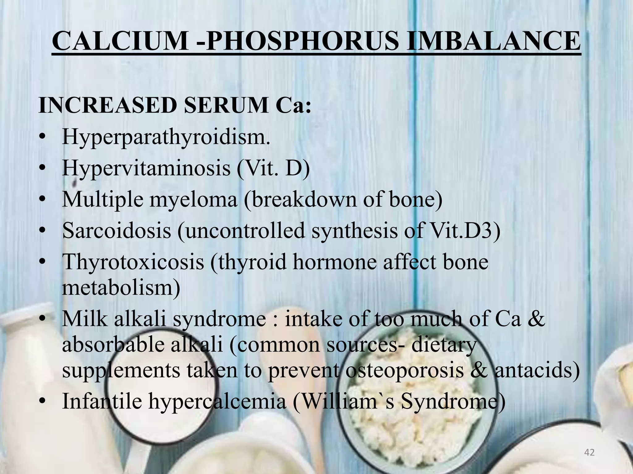 Calcium metabolism & disorders | PPTX