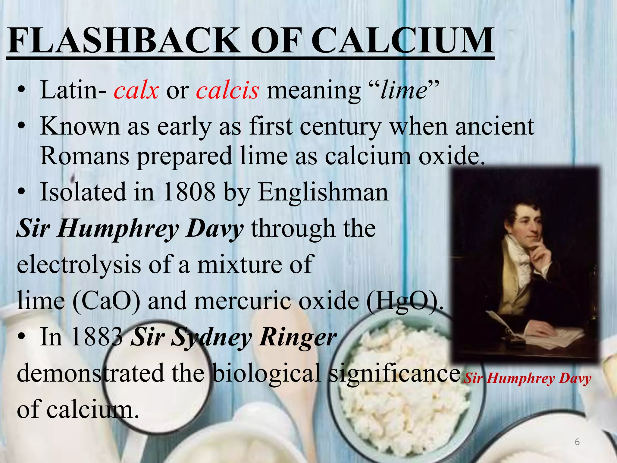 Calcium metabolism & disorders | PPTX