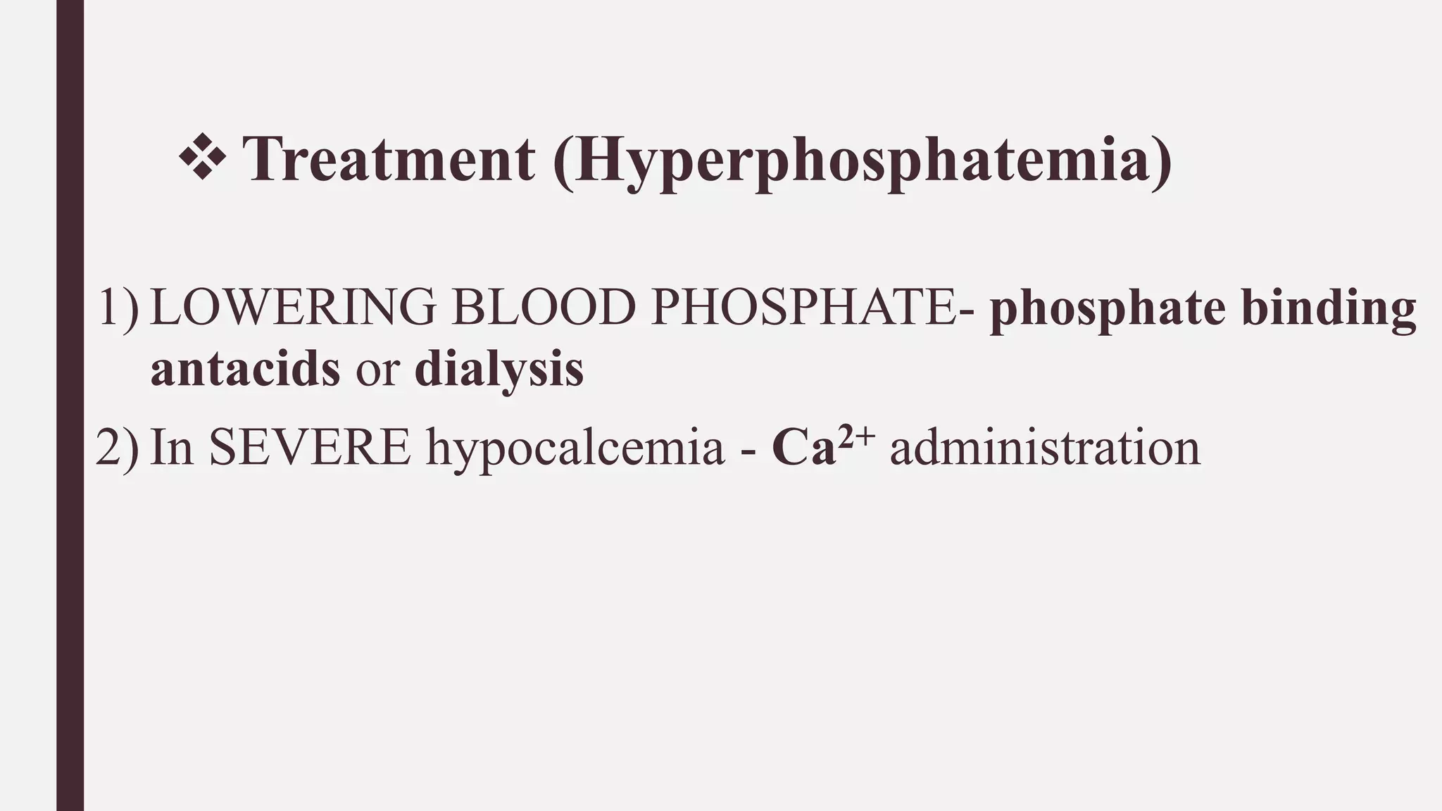 Calcium Metabolism and Hypocalcemia | PPTX