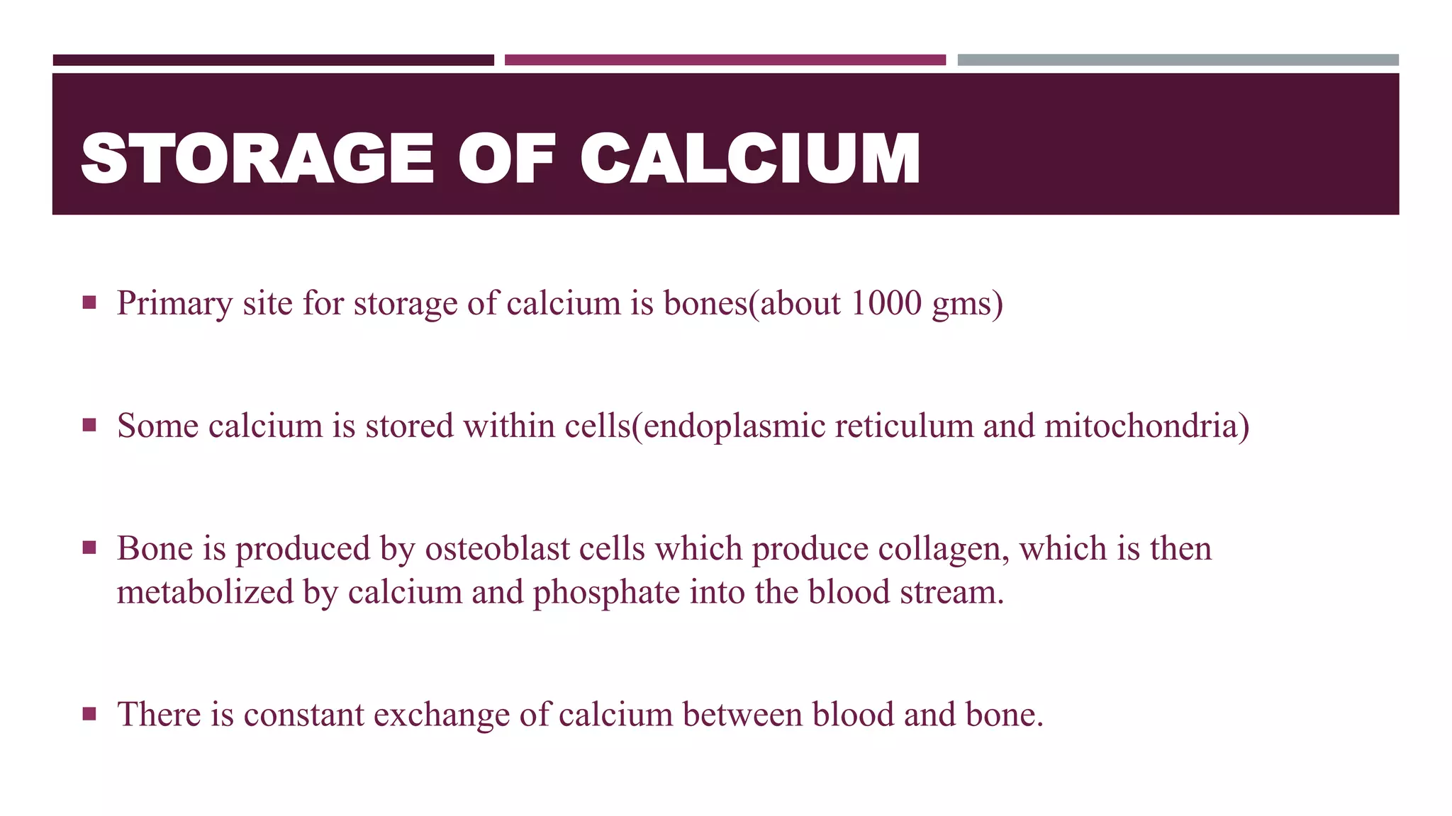 Calcium metabolism | PPTX