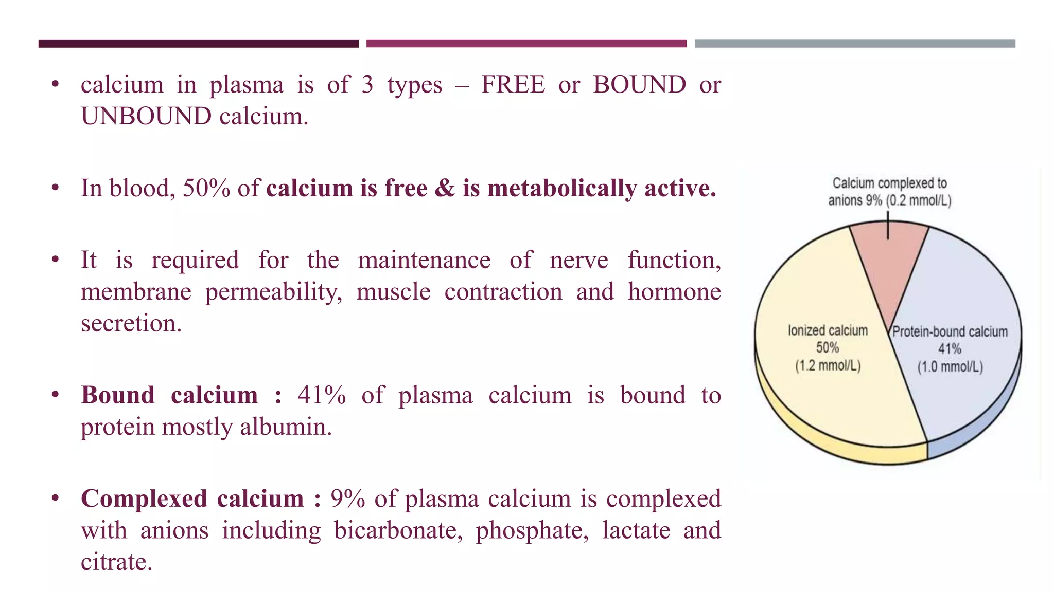 Calcium metabolism | PPTX