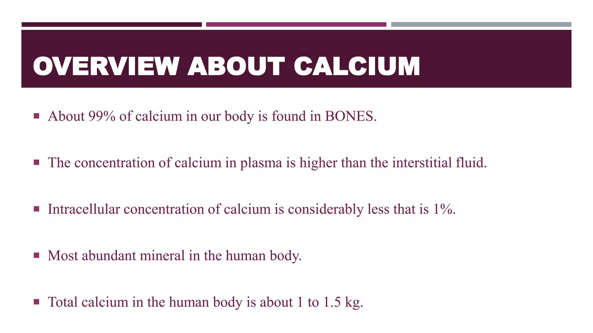 Calcium metabolism | PPTX