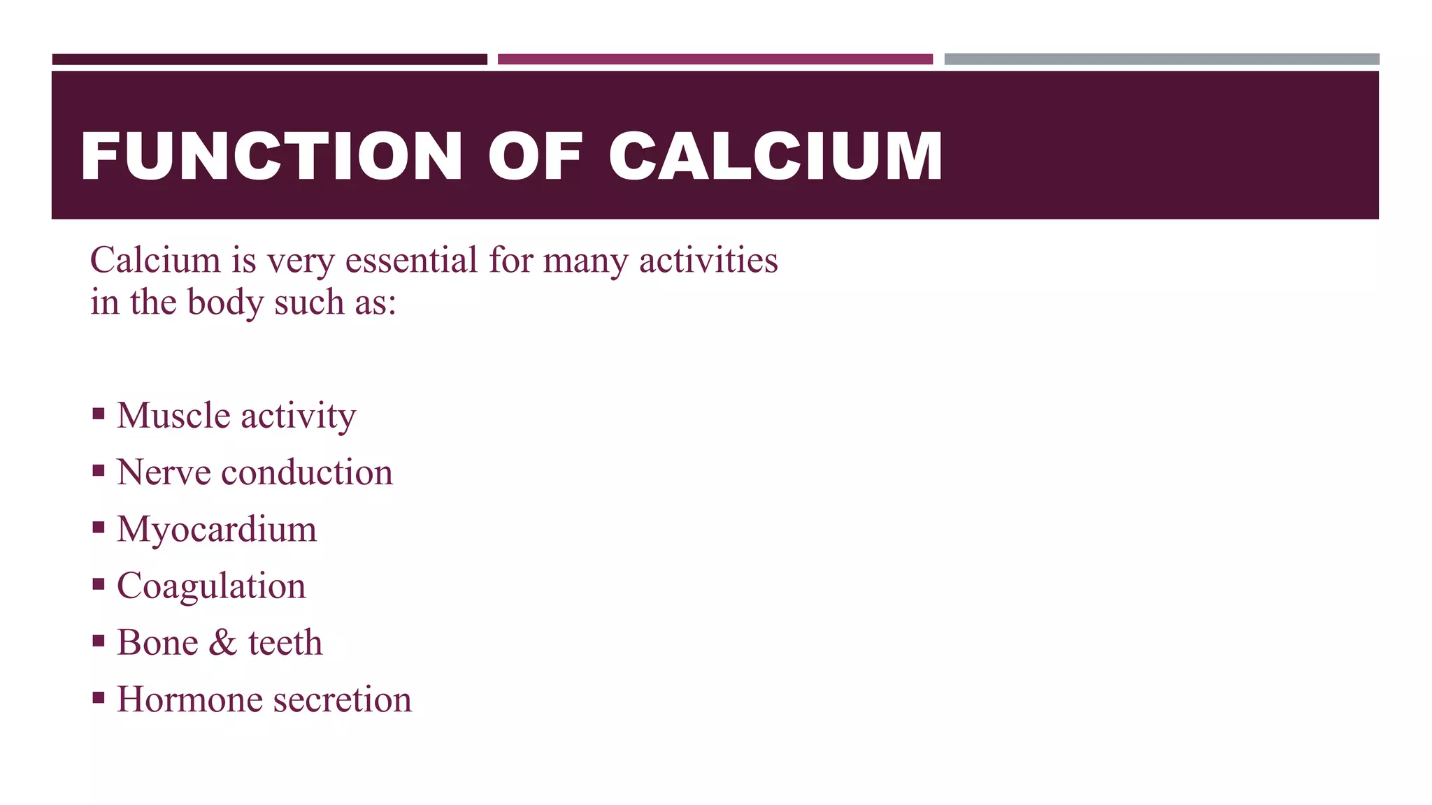 Calcium metabolism | PPTX