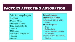 Calcium metabolism | PPTX