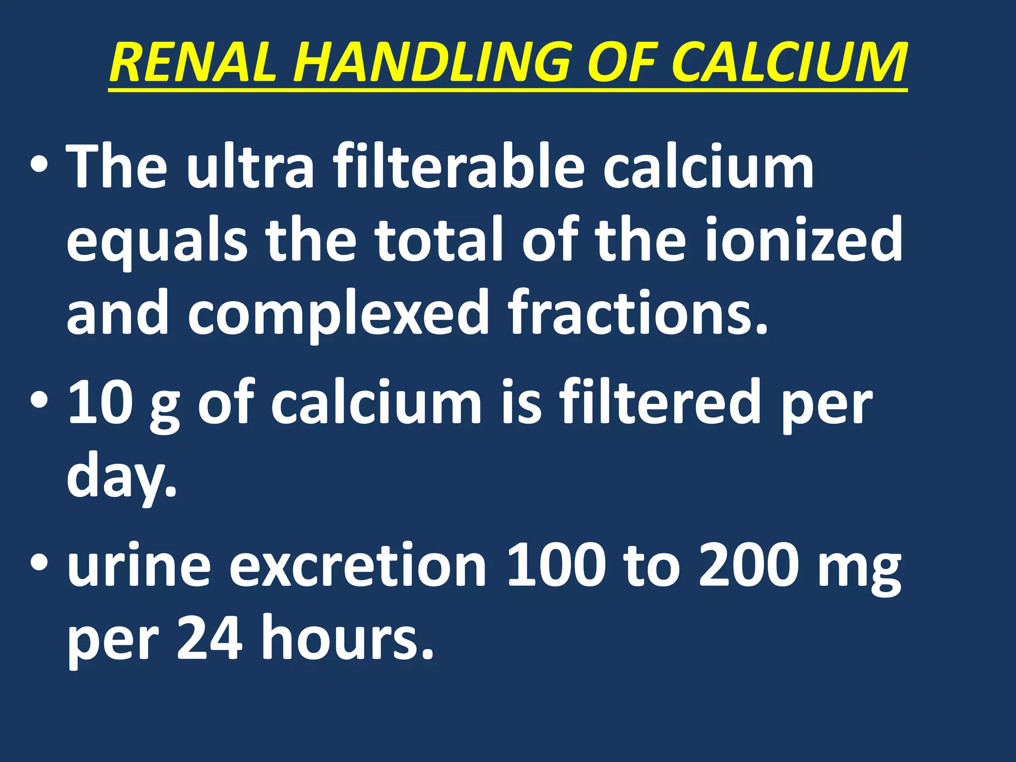 Calcium metabolism,ppt | PPTX