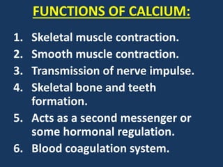 Calcium metabolism,ppt | PPTX