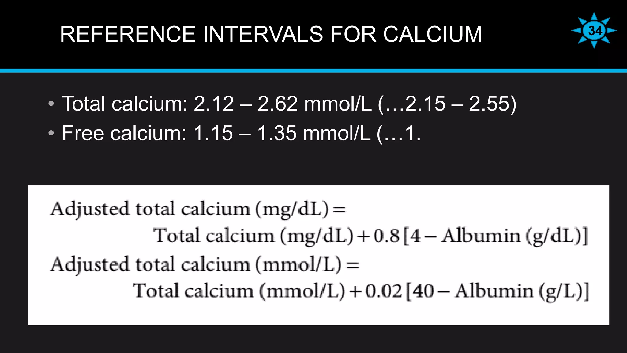 Calcium methodology | PPTX