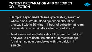 Calcium methodology | PPTX