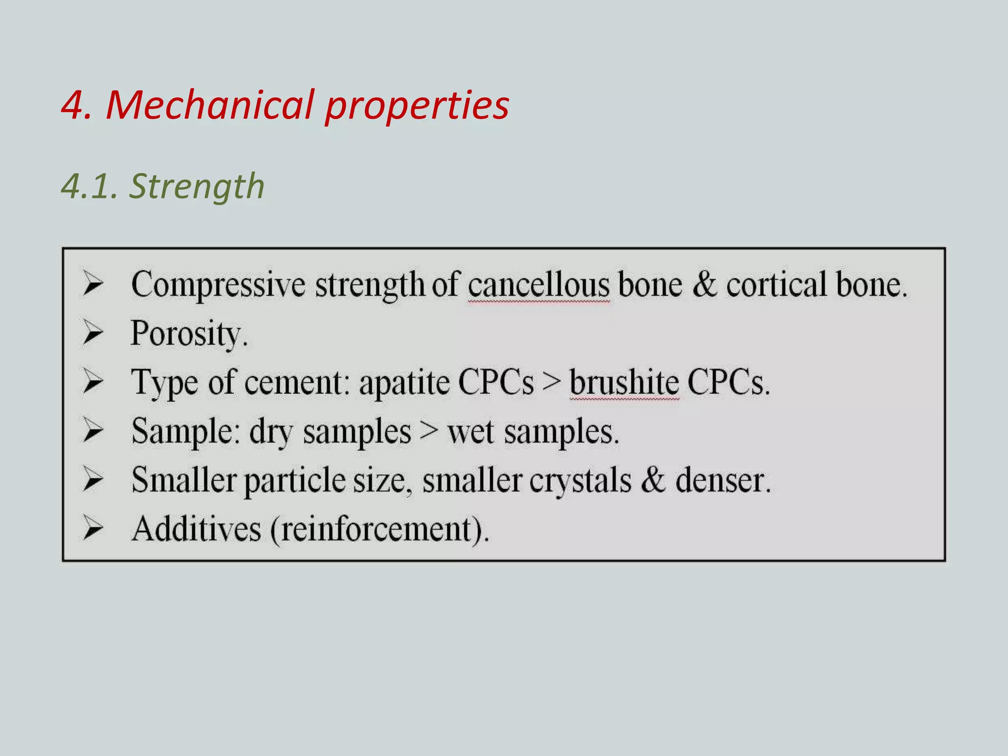 Calcium phosphate bone cement presentation | PPT