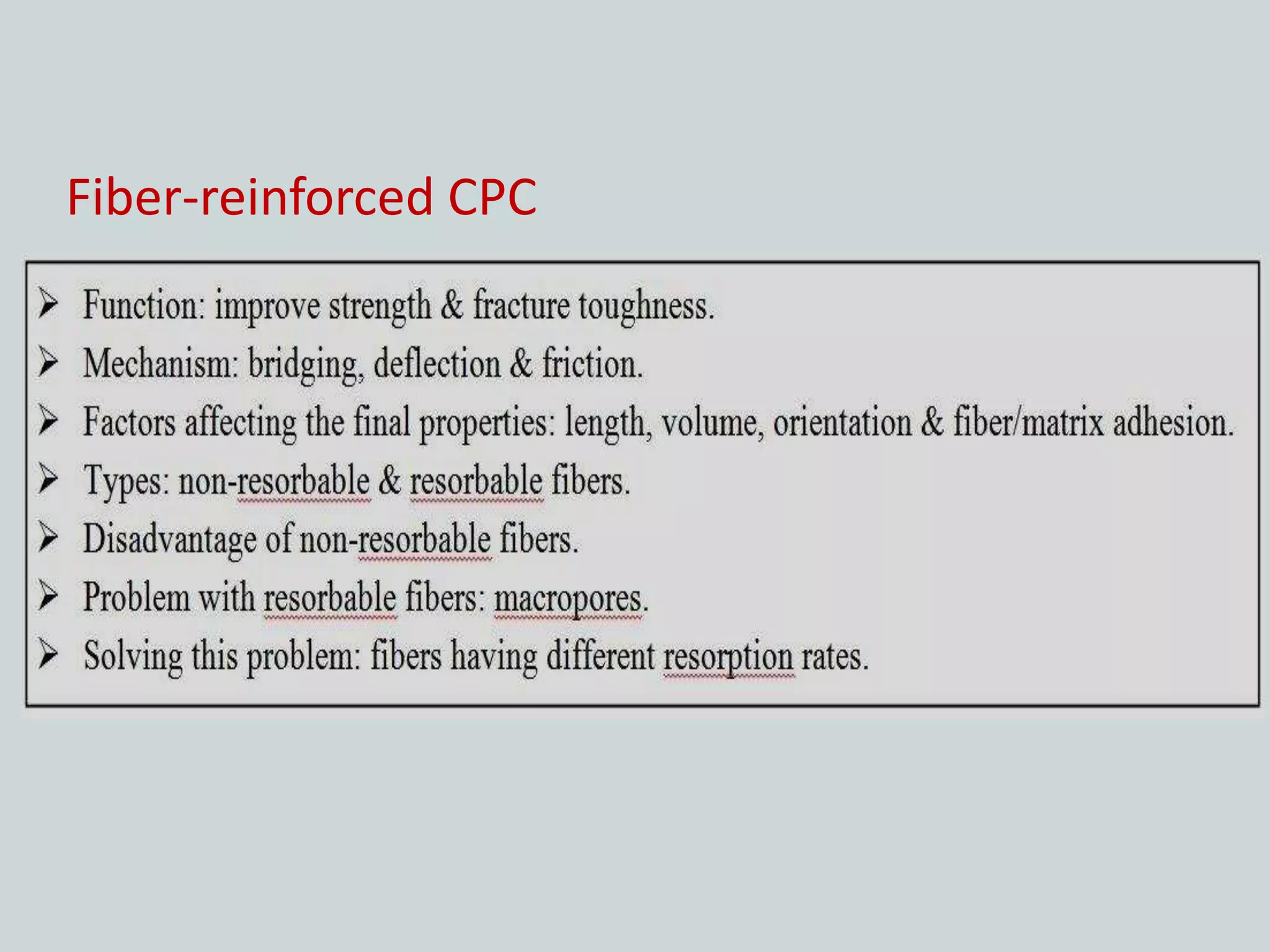 Calcium phosphate bone cement presentation | PPTX