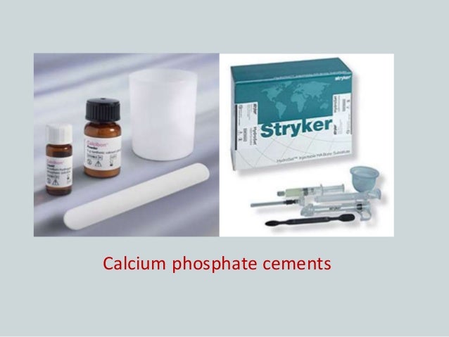 Calcium phosphate bone cement presentation