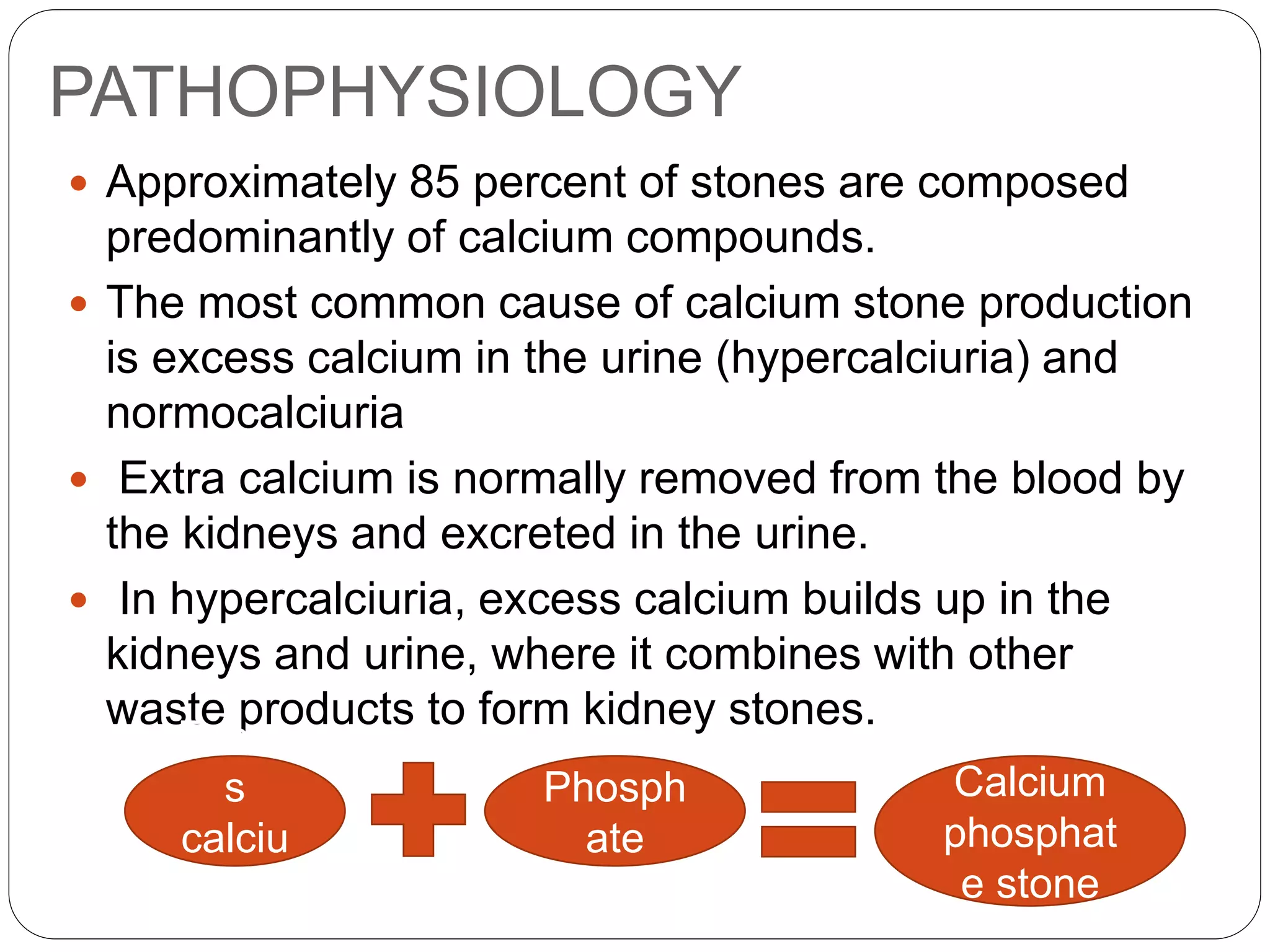 Calcium phosphate calculi | PPTX
