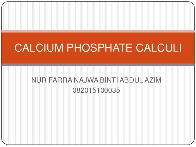 Calcium Phosphate Ratio Calculator – EVXAGG