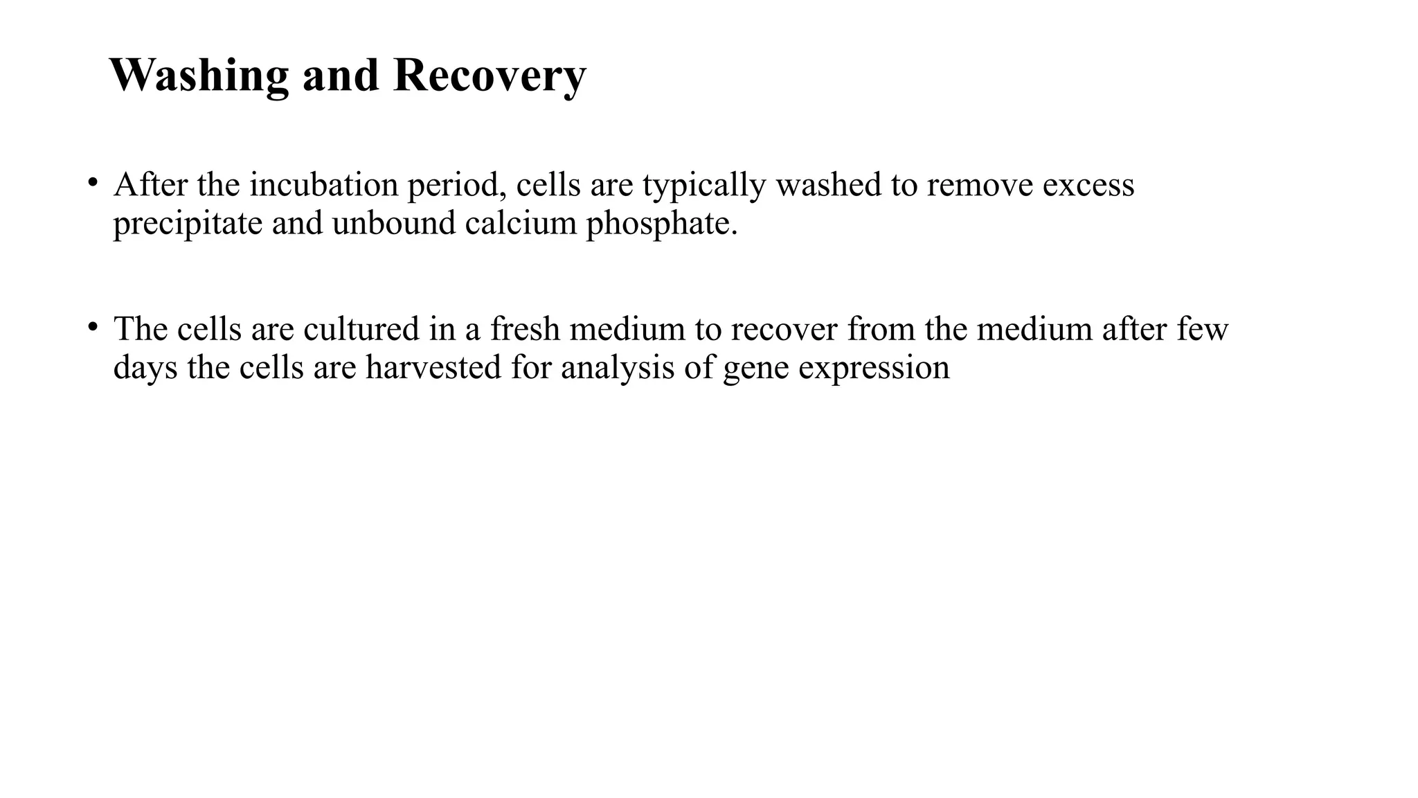 Calcium phosphate method. briefs explanation | PPTX