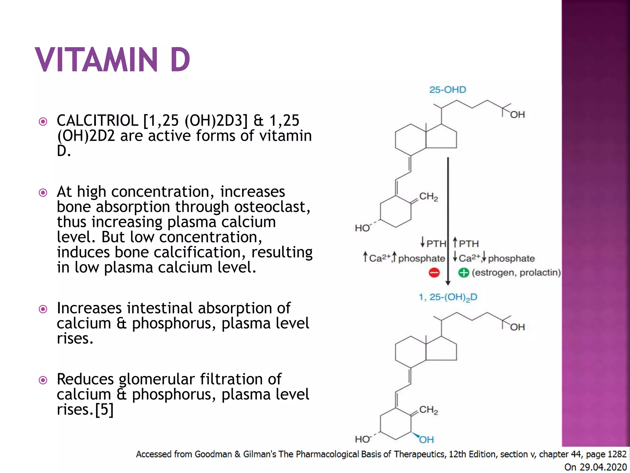 Calcium & phosphorus balance | PPTX