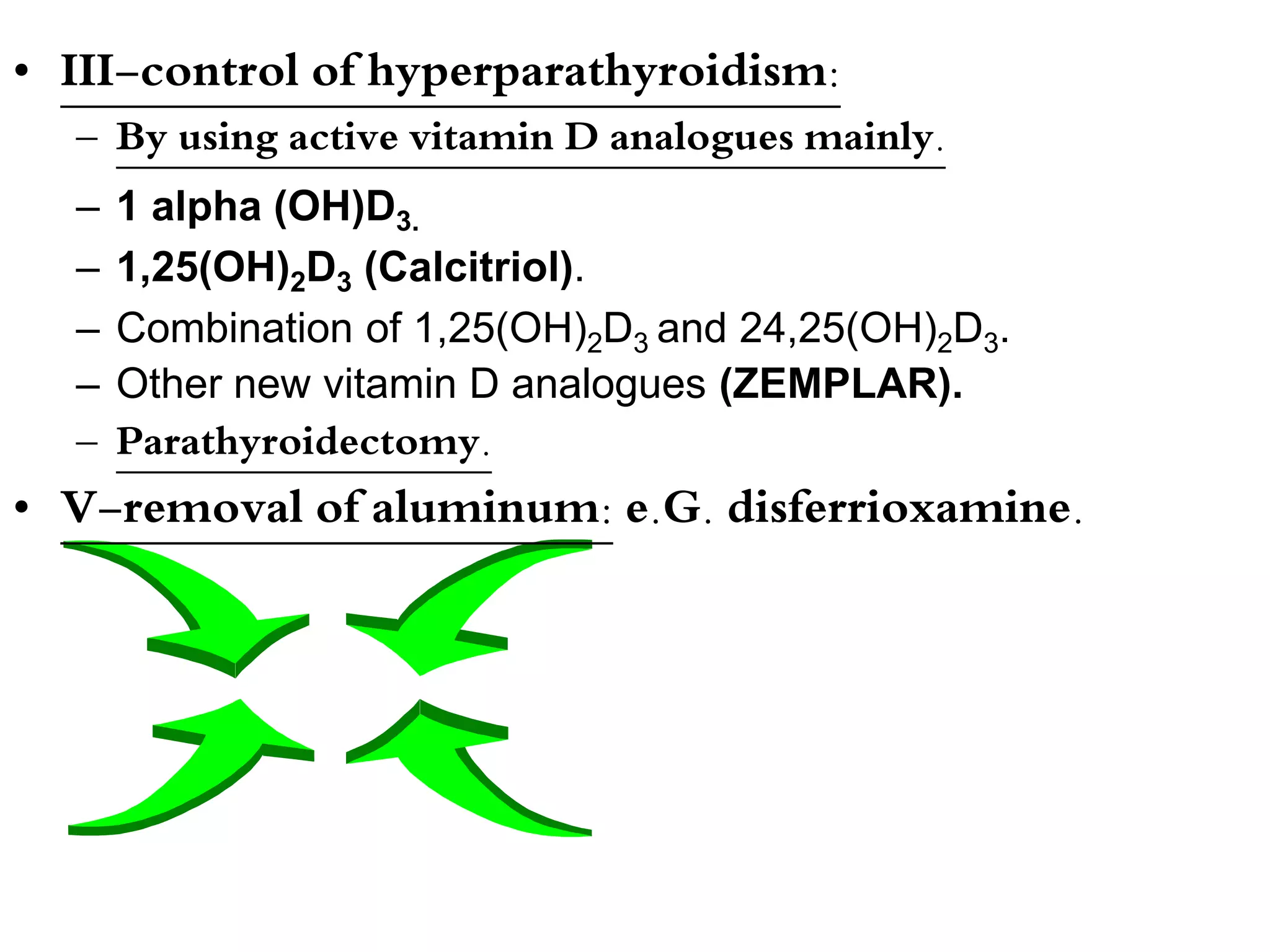 Calcium & phosphorus in ckd (2) | PPTX