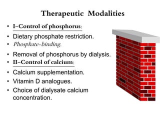 Calcium & phosphorus in ckd (2) | PPTX