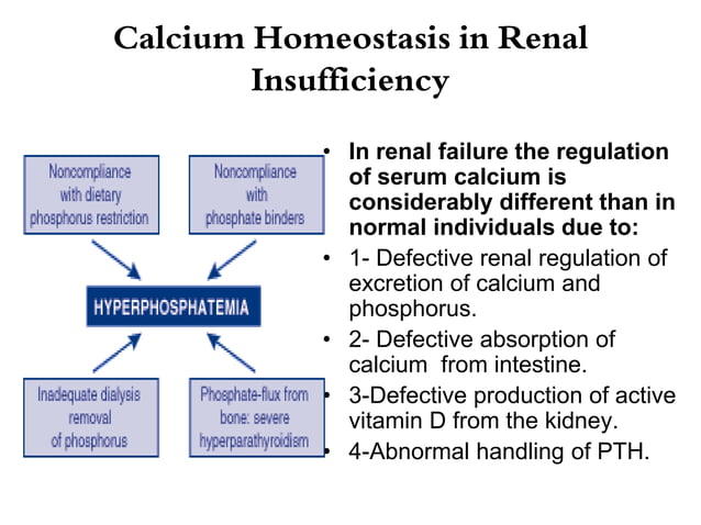 Calcium & phosphorus in ckd (2) | PPTX | Endocrine and Metabolic ...