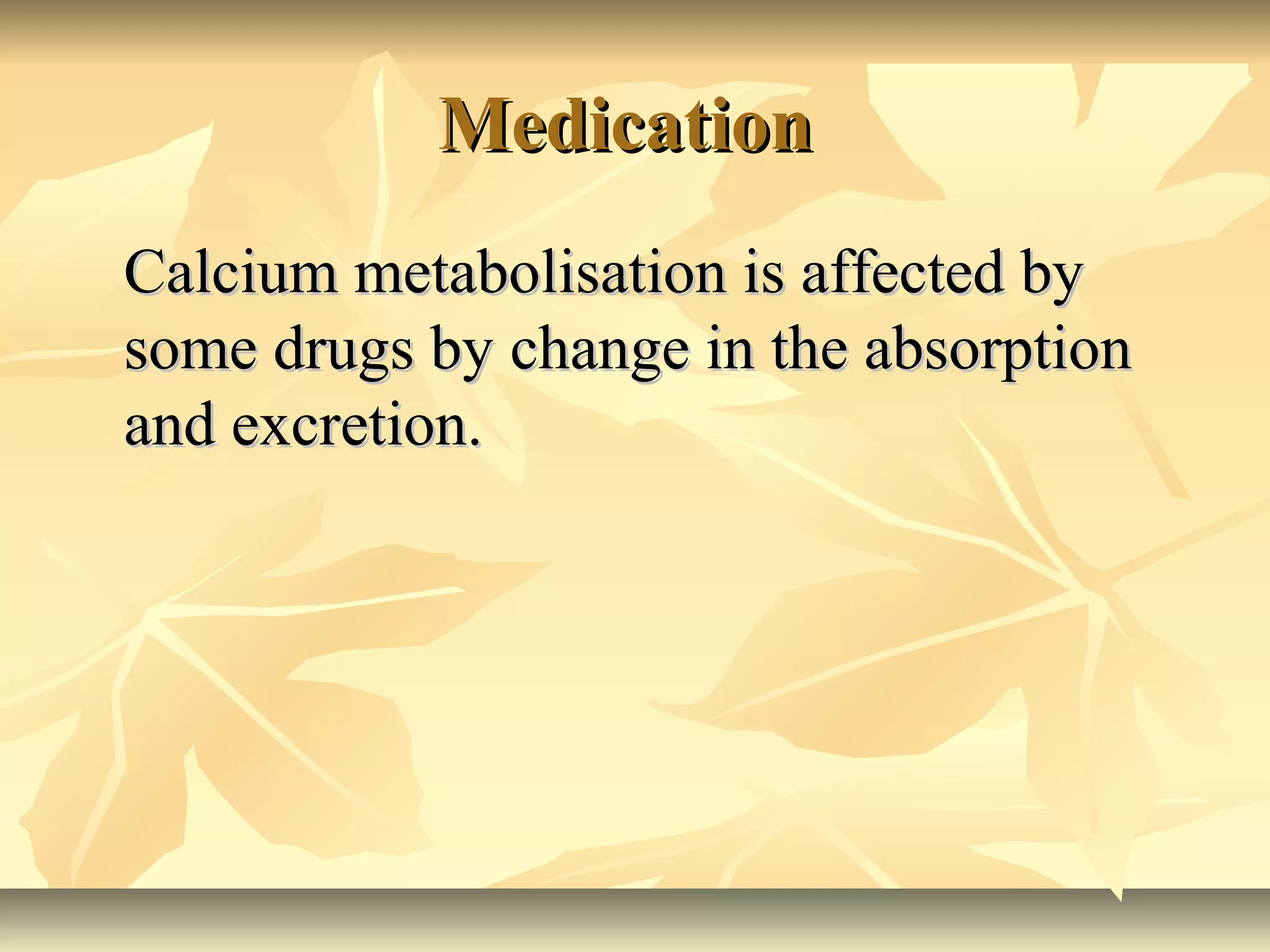 Calcium presentation | PPS