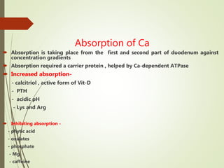 Calcium regulation | PPTX