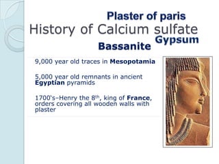 Calcium sulfate bone grafts - 120 Years of Research | PPTX