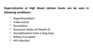 Blood Calcium test | ODP
