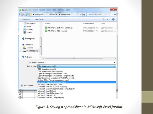 Libre Office Calc Lesson 1: Introduction to spreadsheets | PPTX