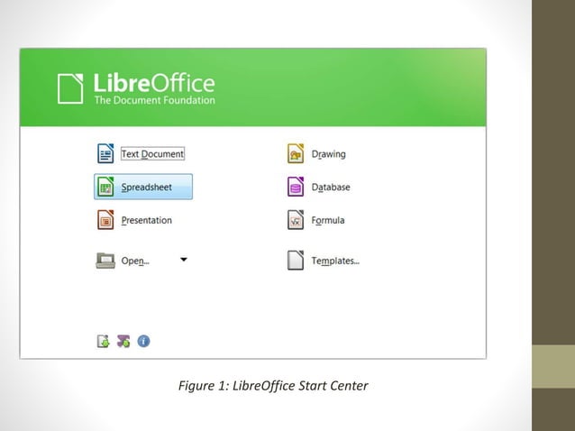 Libre Office Calc Lesson 1: Introduction to spreadsheets | PPTX